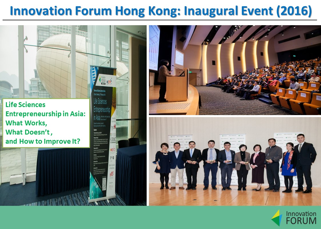 The Innovation Forum Hong Kong: Nurturing Science Entrepreneurs in Asia ...